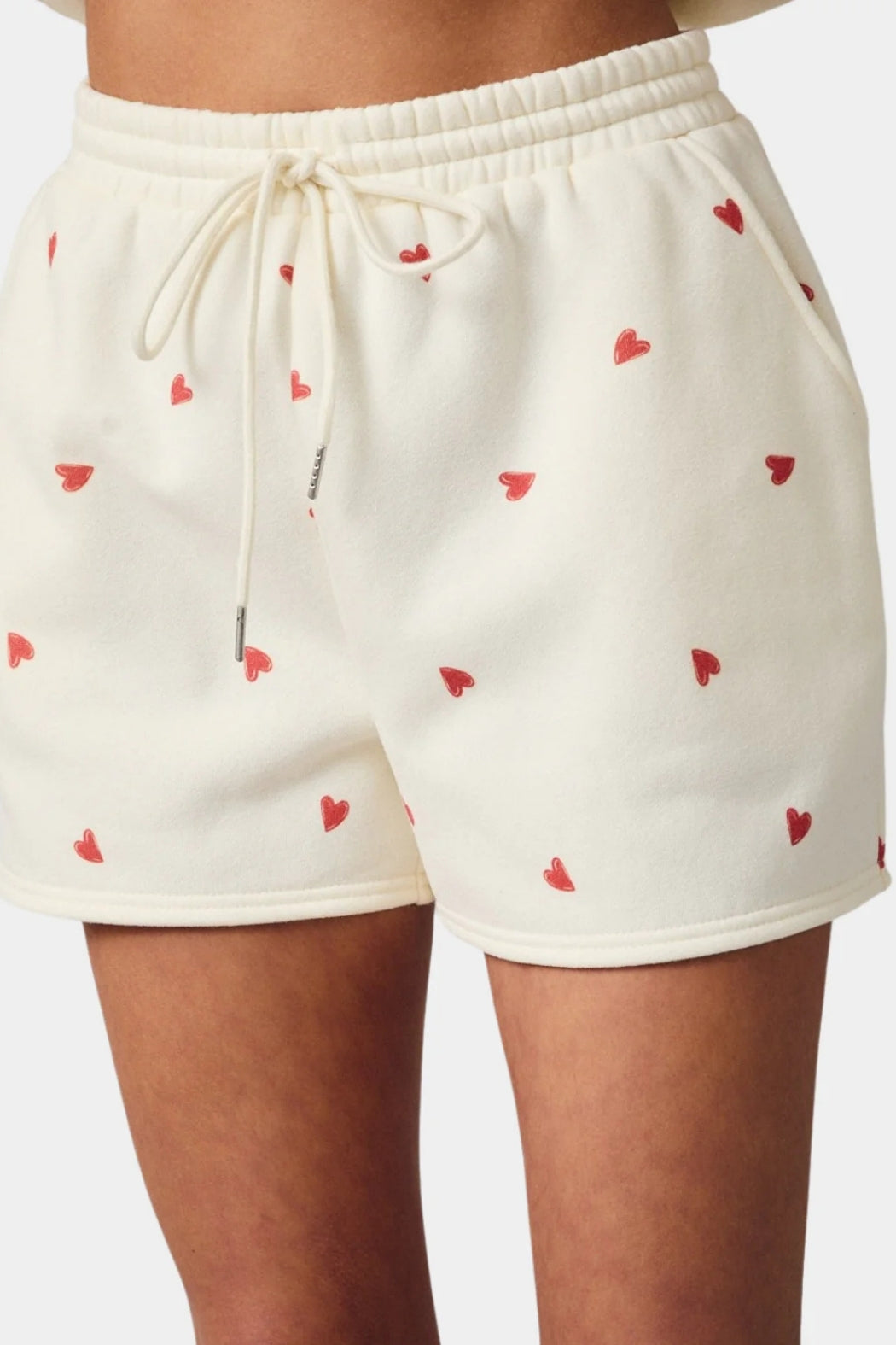 Strawberry Dreams Shorts - Cream – Queen of Hearts and Modern Love